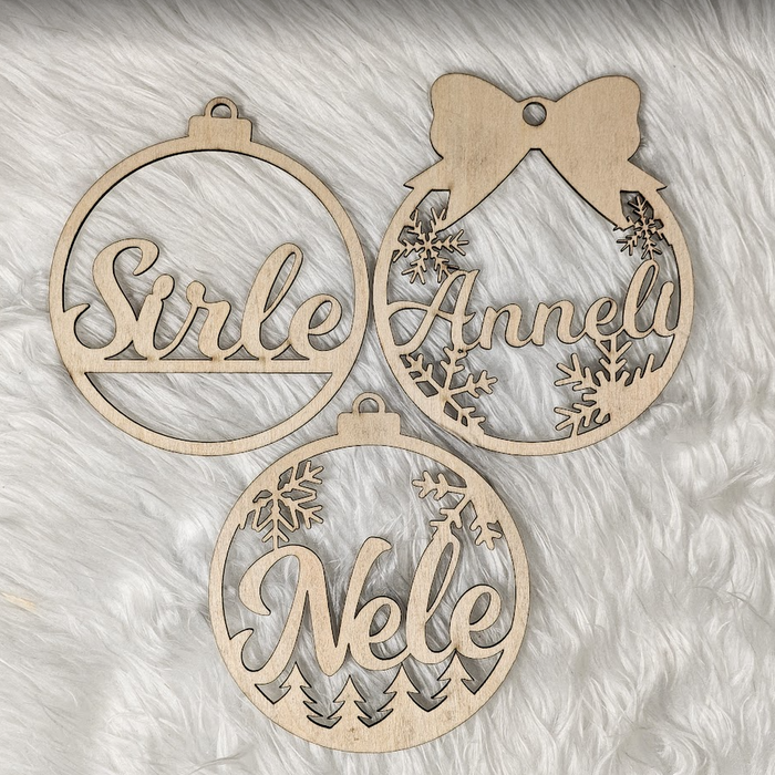 Puidust nimega jõuluehted